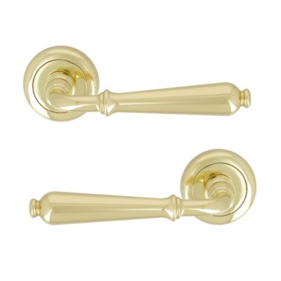 Ensemble poignée de porte sur rosace cône à visser daumesnil Chrisligne ...