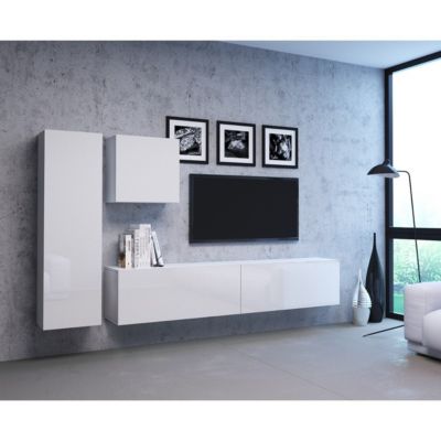 Ensemble TV mural avec 4 éléments Cologne | Castorama