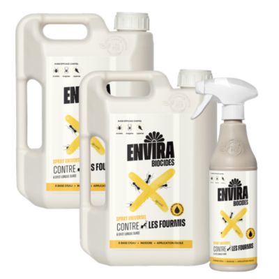 Envira Spray Anti-Fourmis Recharge - Protection Rapide et Efficace 2X2L ...