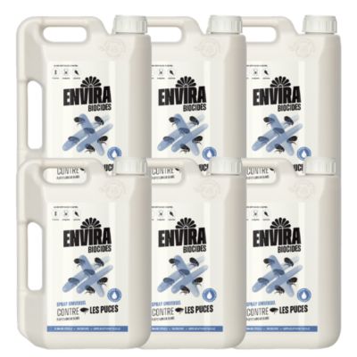 Envira Spray Anti-Puces Pack Avantage - Protection Rapide et Efficace 6X2L