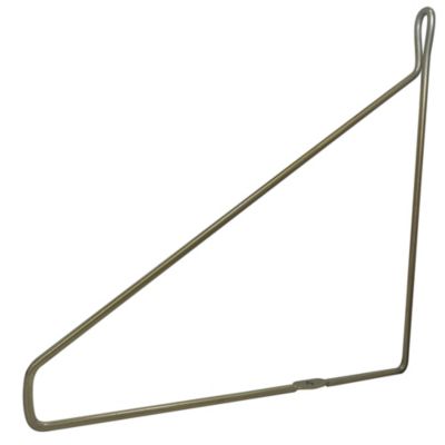 Équerre en fil d'acier doré GoodHome Arama H. 21 x P. 21 cm