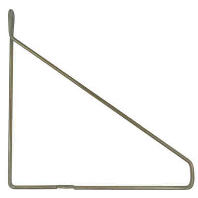 Équerre en fil d'acier doré GoodHome Arama H. 21 x P. 21 cm