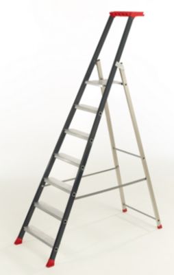 Escabeau Escalux en aluminium 7 marches Prolux Plus – Hauteur de ...