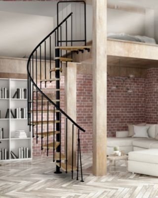 Escalier colimacon Atrium Novo Type 1 diametre 120 11 marches avec ...