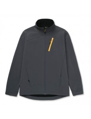 ESSENTIAL SOFTSHELL JACKET GREY CATERPILLAR M