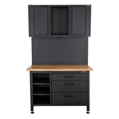 Etabli d'Atelier Garage avec Armoire de Rangement - Plan de travail ...