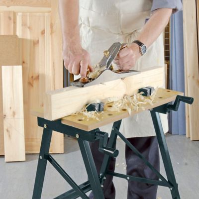 Etabli pliant mobile 100kg - 56 cm Acier