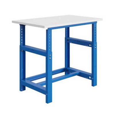 Etabli réglable - Dimensions 1800x750x770/1050mm - Anthracite RAL7016 - W010010239-GA | Castorama