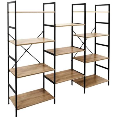 Etagère en bois et métal Indus | Castorama