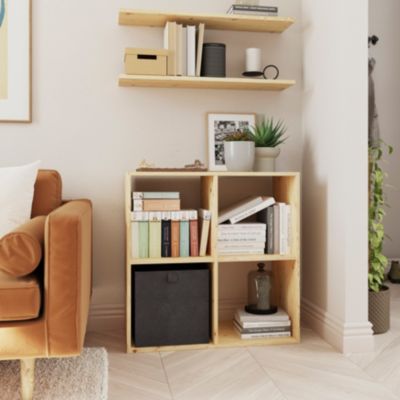 Étagère modulable 4 cubes en pin GoodHome Mixxit