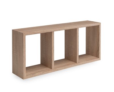 Étagère murale 3 cubes Triade chêne sonoma | Castorama