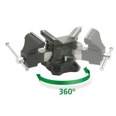 Etau d'établi Peugeot ETB200 200 mm noir