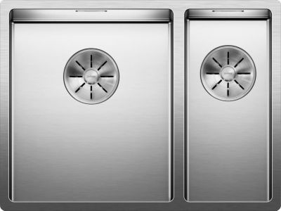 Evier Blanco Claron 340/180-IF Inox InFino - Inox Lisse