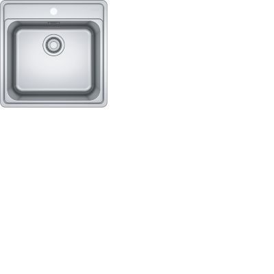 Évier en inox 1 bac à encastrer Franke