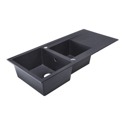 Evier Cuisine 2 Bacs Resine