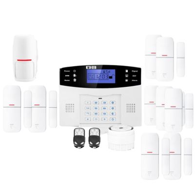 Evolution Plus, système d'alarme sans fil connectée WIFI / GSM compatible Androïd et IOS | Castorama