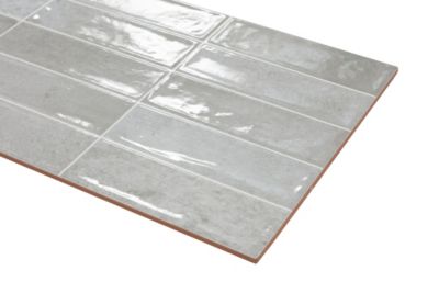 Faïence murale Soul brick gris 32 x 60 cm