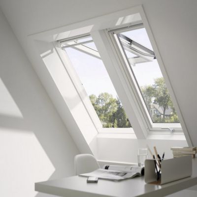 Fenêtre de toit à projection par le bas Velux GPU MK04 0057 L.78 x H.98 ...