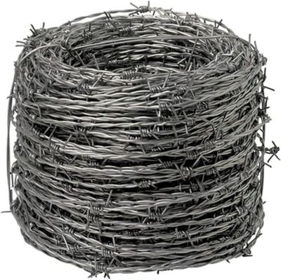 Fil à barbelé galvanisé 4/15, rouleau de 250 m
