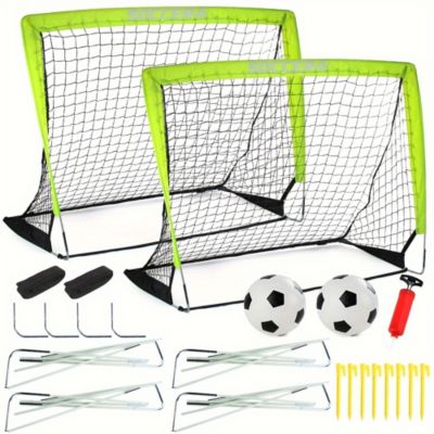 Filets de football-Ensemble de 1 Filets de Soccer Portables - 4 x 3 ...