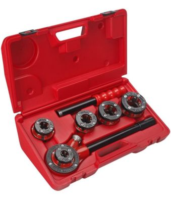 Filière manuelle Virax têtes interchangeables 1/2-1.1/4" BSPT droit ...