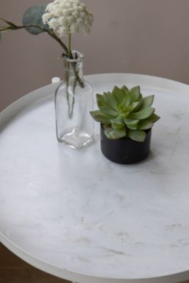 Film adhésif décoratif D-C-Fix Marmor Romeo matt white PVC avec adhésif ...