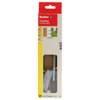 Fischer TherMax 10/180 M10 Système de montage à distance 240 mm 2 pièces