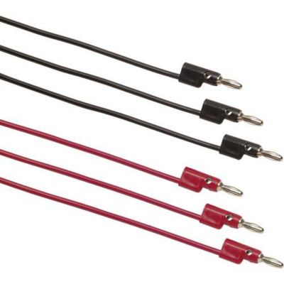 Fluke TL935 Set de cordons de mesure banane mâle 4 mm, 3 longueurs (60 ...