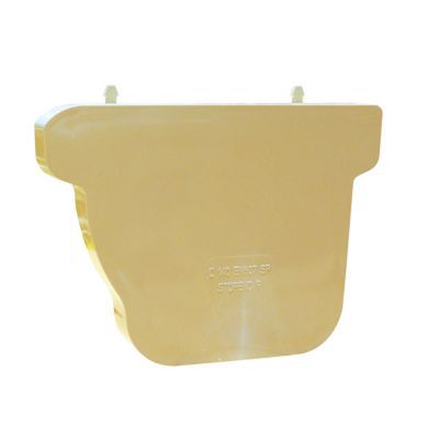 Fond universel droit Elegante sable PVC Fitt | Castorama