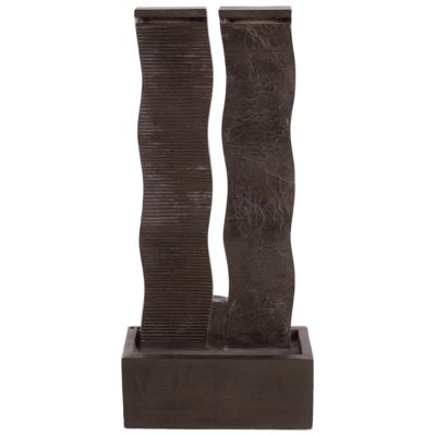 Fontaine de jardin avec LED marron SUNLINE