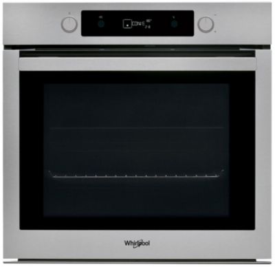 Four intégrable multifonction 73l 60cm a pyrolyse inox Whirlpool ...