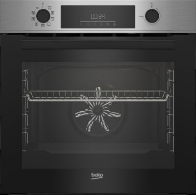 Four multifonctions 72 L, nettoyage pyrolyse, Beko BBIM11300XMP