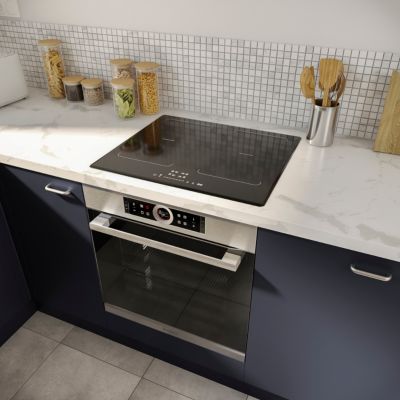 Four multifonctions nettoyage pyrolyse Bosch HBG672BS2 71L inox