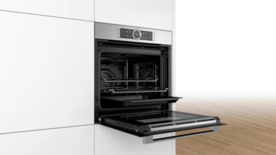 Four multifonctions nettoyage pyrolyse Bosch HBG672BS2 71L inox