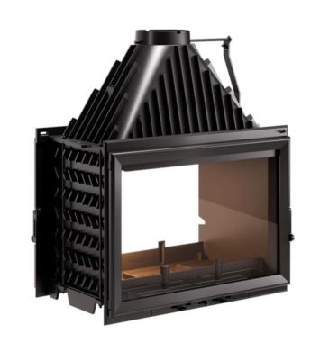 Foyer à bois en fonte Invicta 800 double face volet P928254 10 KW ...