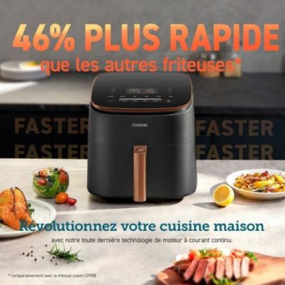 Friteuse Electrique sans huile COSORI - Turbo Blaze Chef Edition ...