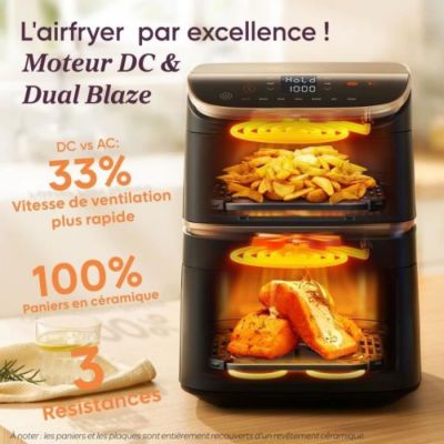 Friteuse Electrique sans huile COSORI - Turbo Tower Pro Smart ...