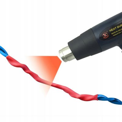 Gaine Thermorétractable 5 mm Vert - Longueur 1 m, Rapport 2:1 ...