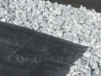 Galet Gris Clair 12-24 Pack de 25 M² - 50 sacs - 1000 kg