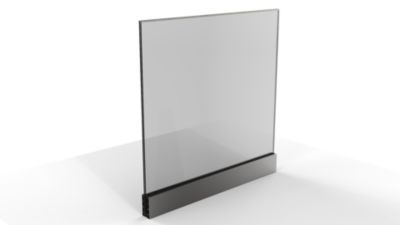 Garde-corps verre / vitré et aluminium Home Mat sur mesure - Pose à la ...