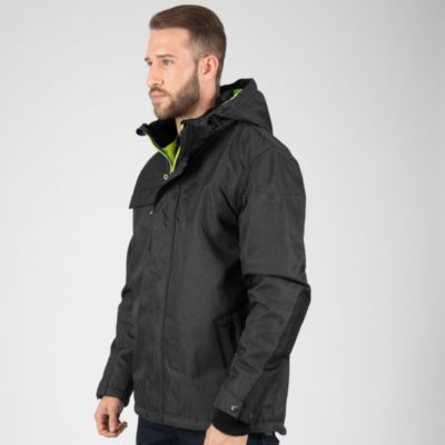 garou - parka de travail - 1484 gris chiné xxl