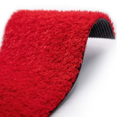 Gazon artificiel Expo classé feu - Rouge - 22 mm - Rouleau de 2m x 13m