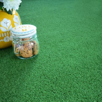 Gazon synthétique Terrasse green Classé feu - 7mm - Rouleau de 2m x 20m | Castorama