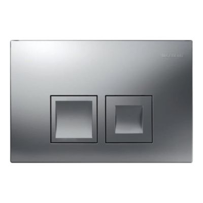 Geberit Delta35 plaque de déclenchement double touche, chrome mat (115 ...