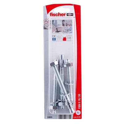 Goujon d'ancrage Fischer 10x100mm 4 pièces