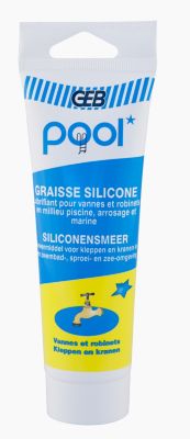 Graisse de silicone GEB POOL tube 125ml | Castorama