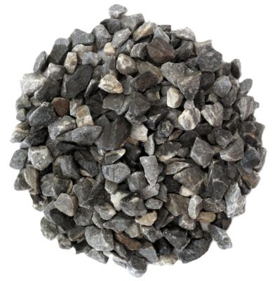 Gravillon concassé marbre bleu-gris 10/14 en sac de 25 KG