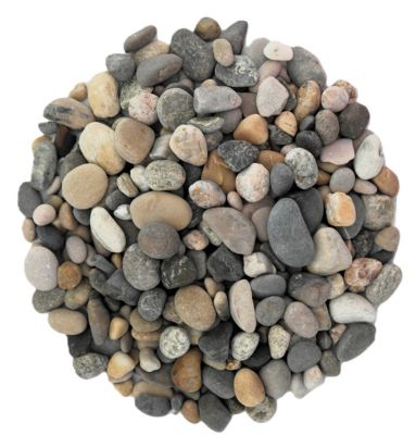 Gravillon roulé gris mixte 6/16 en big bag de 350 KG