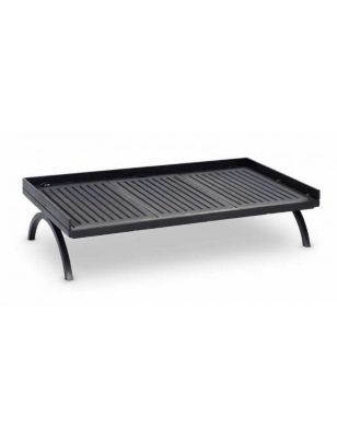 Grille de foyer en fonte 52x31x12 cm