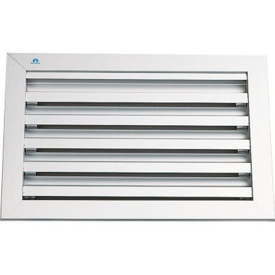 Grille murale aluminium - 300 x 300 mm - 411 - Renson